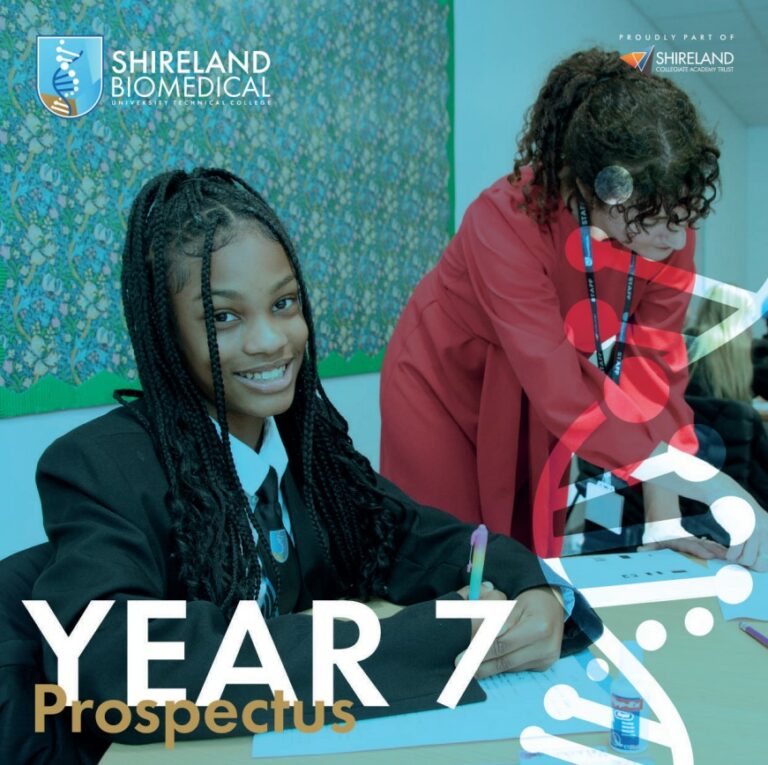Admissions - Shireland Biomedical UTC